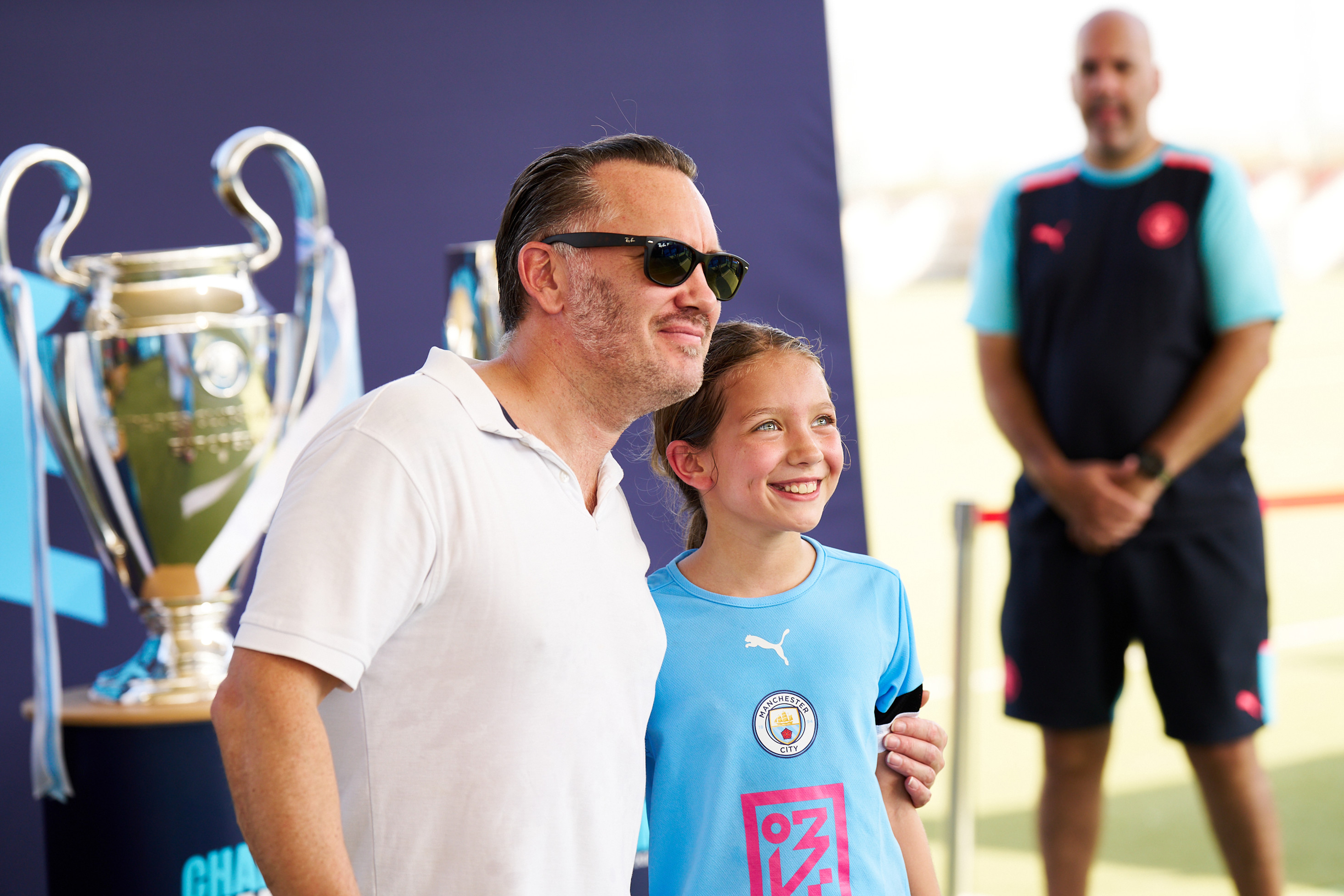 Treble trophies visit City Football Schools in Abu Dhabi and Dubai