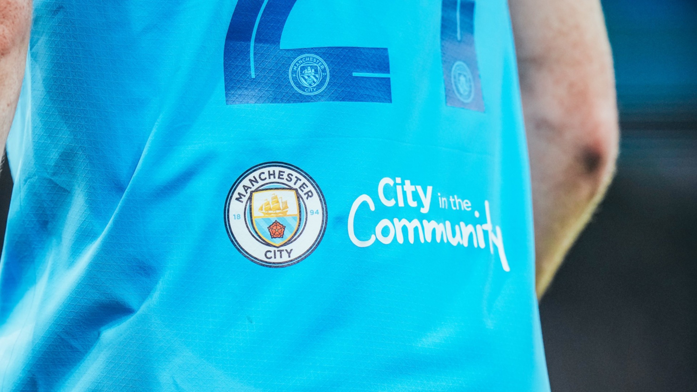 Gallery: City players wear CITC logo on new Champions League match shirt
