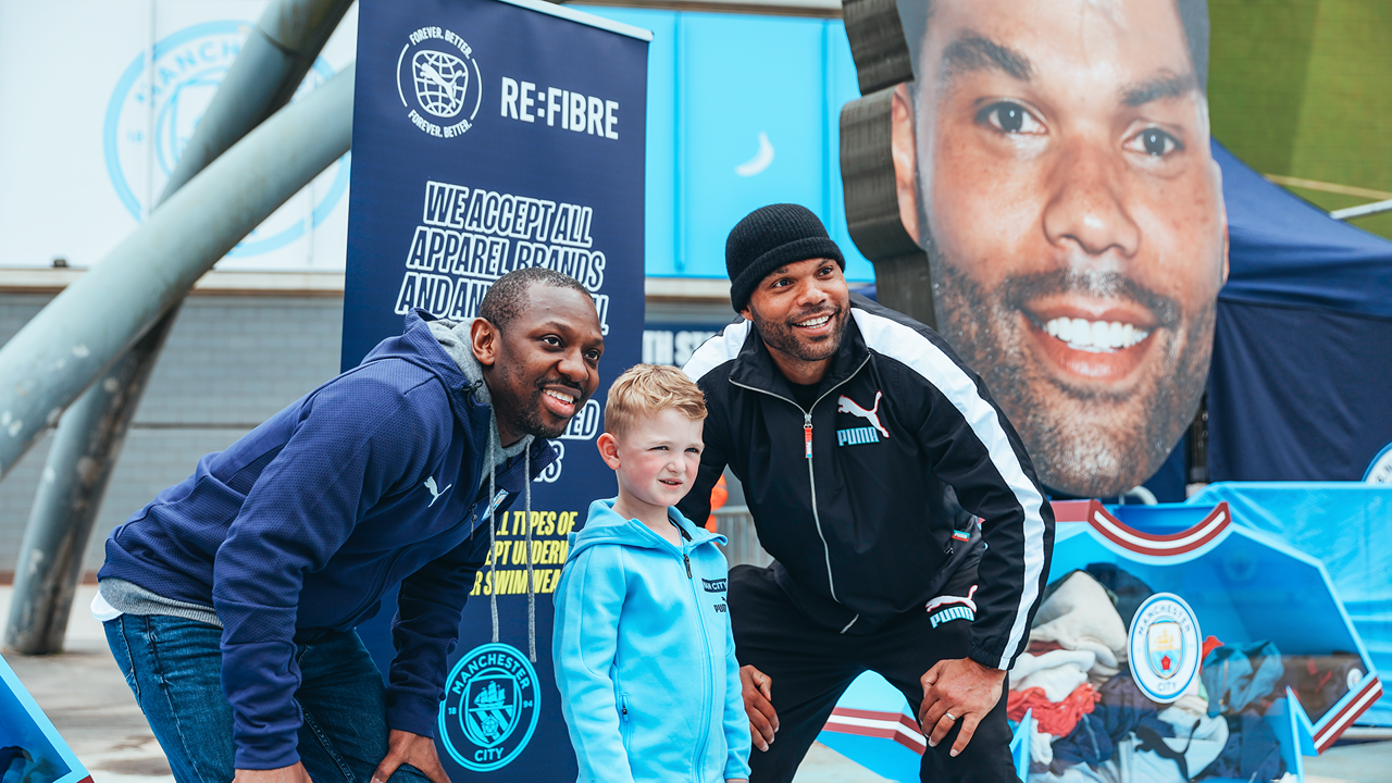 Over 470 items of clothes donated by fans at PUMA’s RE:FIBRE matchday ...