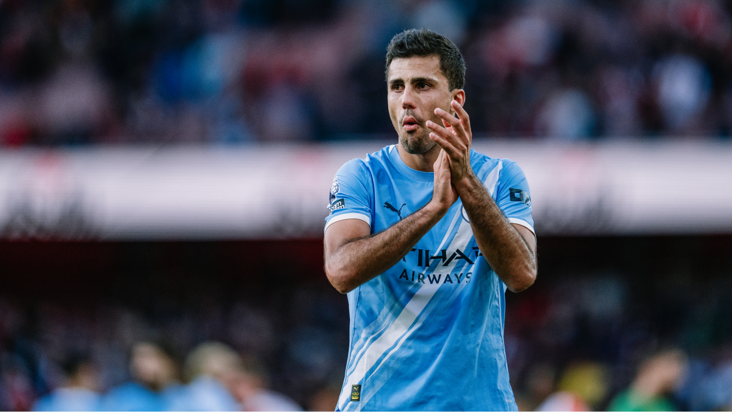 Rodri and Stones start against Monaco