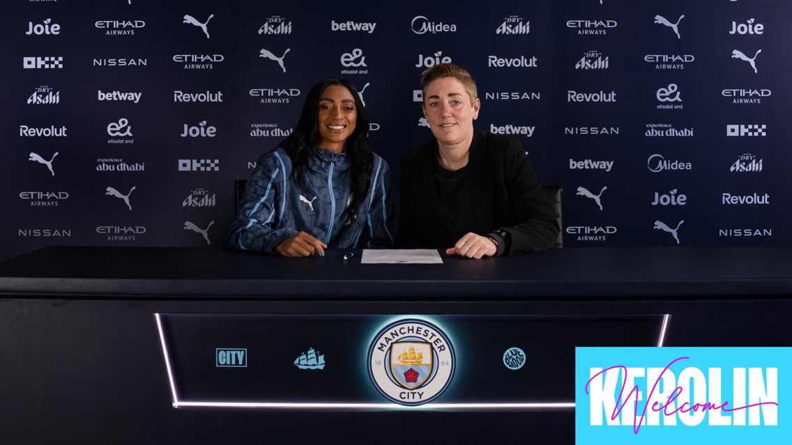 Kerolin on ambitions and why she joined City