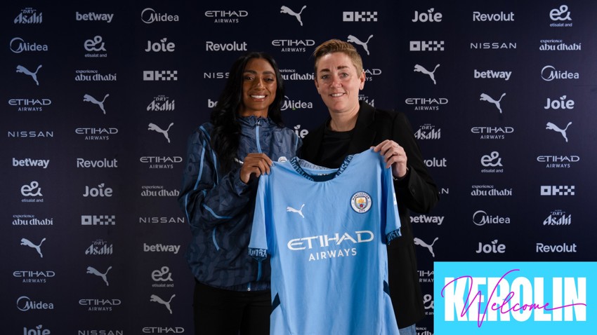 Número de Kerolin no City confirmado