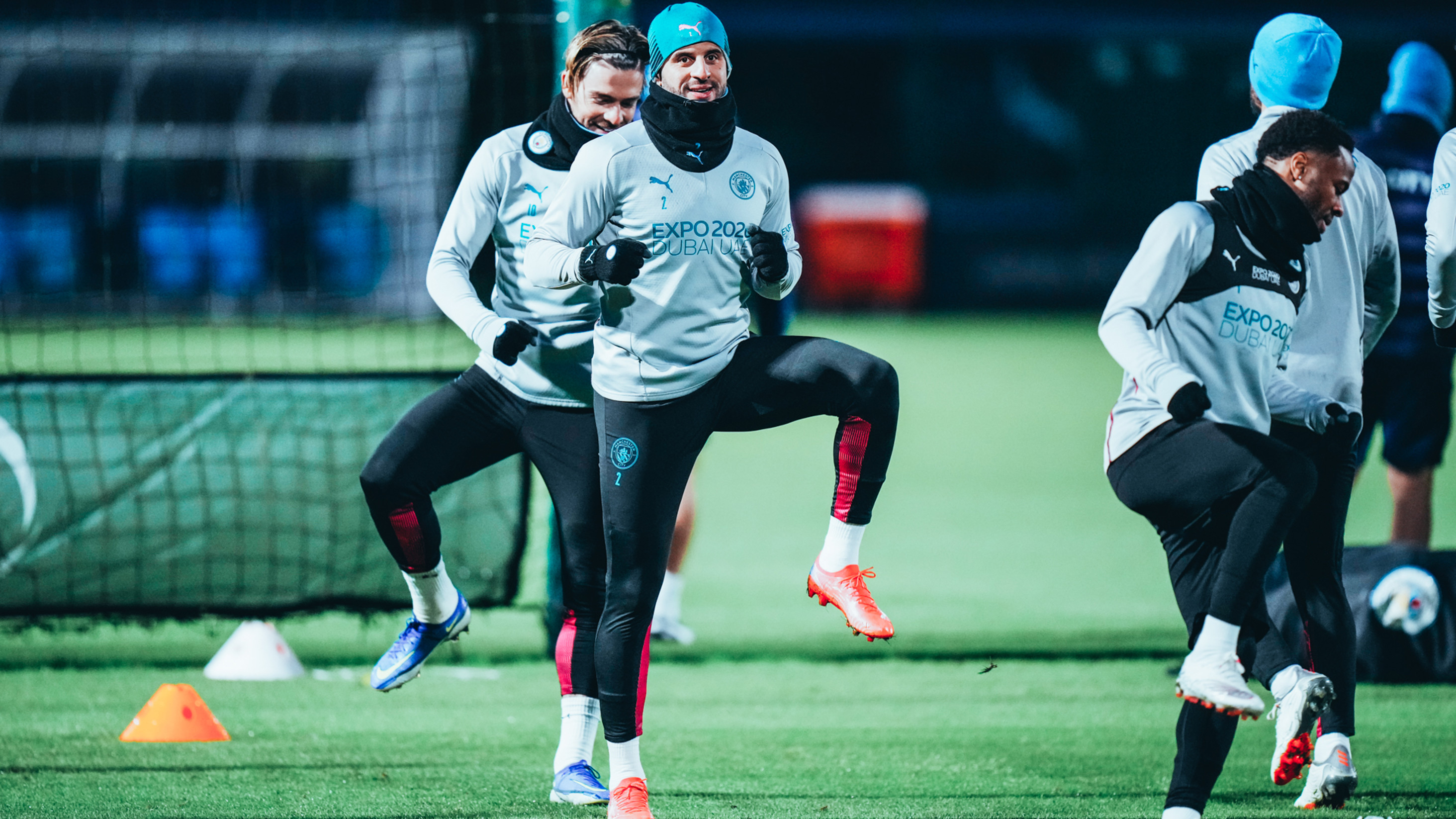 Training: Final preparations for Wolves visit