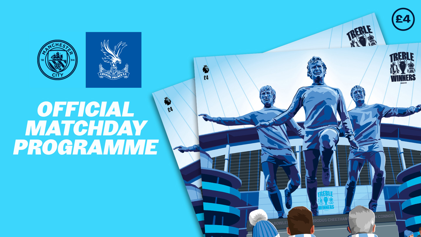 City v Palace matchday programme: New statue front and centre for ...