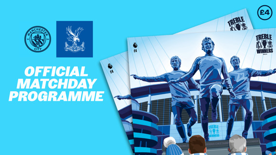 City v Palace matchday programme: New statue front and centre for ...
