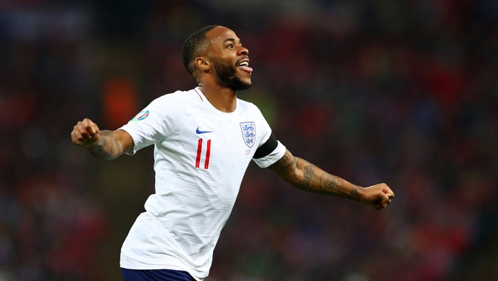 Sterling shines again as England hit five