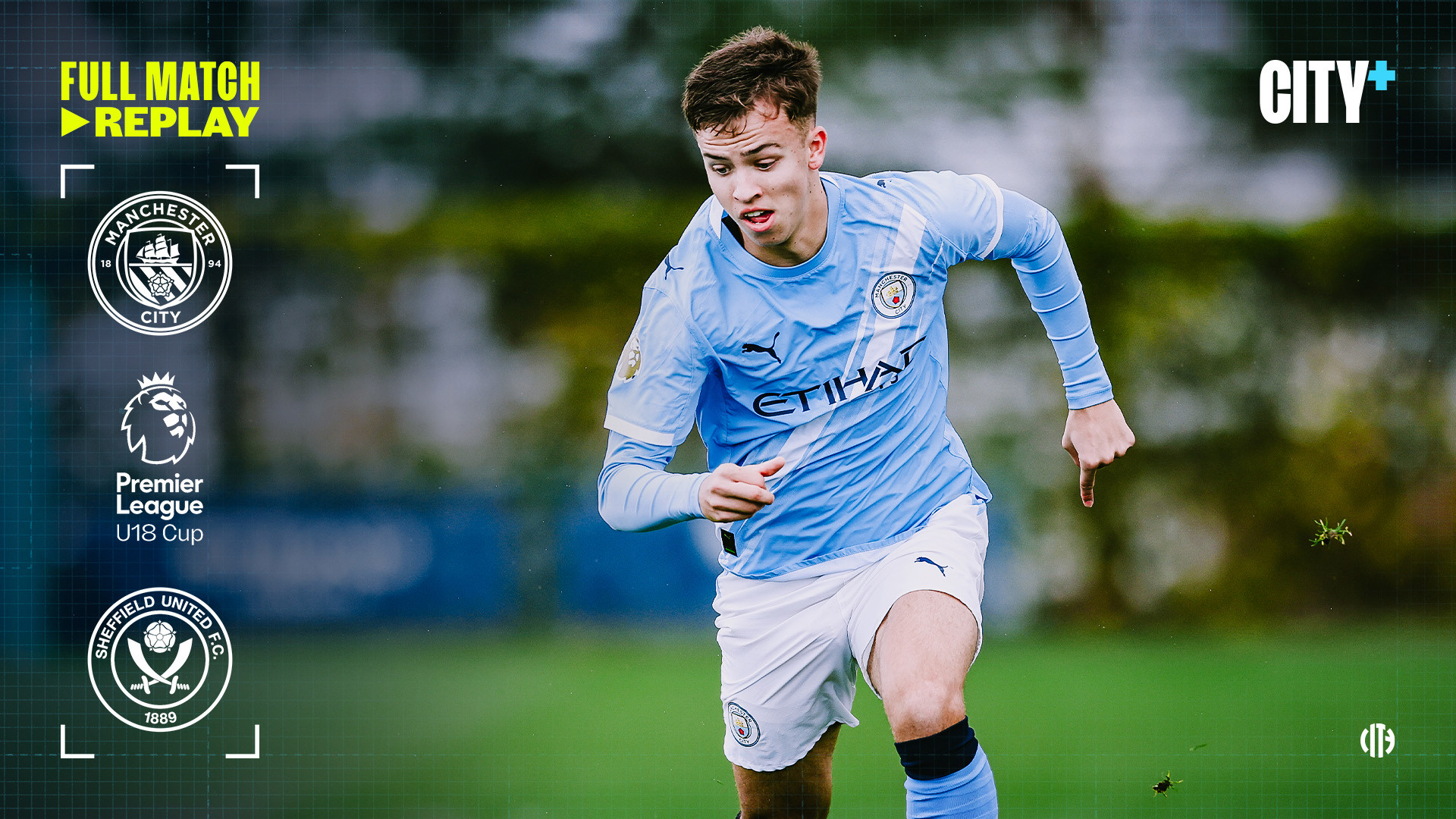 Full match replay: City v Sheffield United - U18 Premier League Cup
