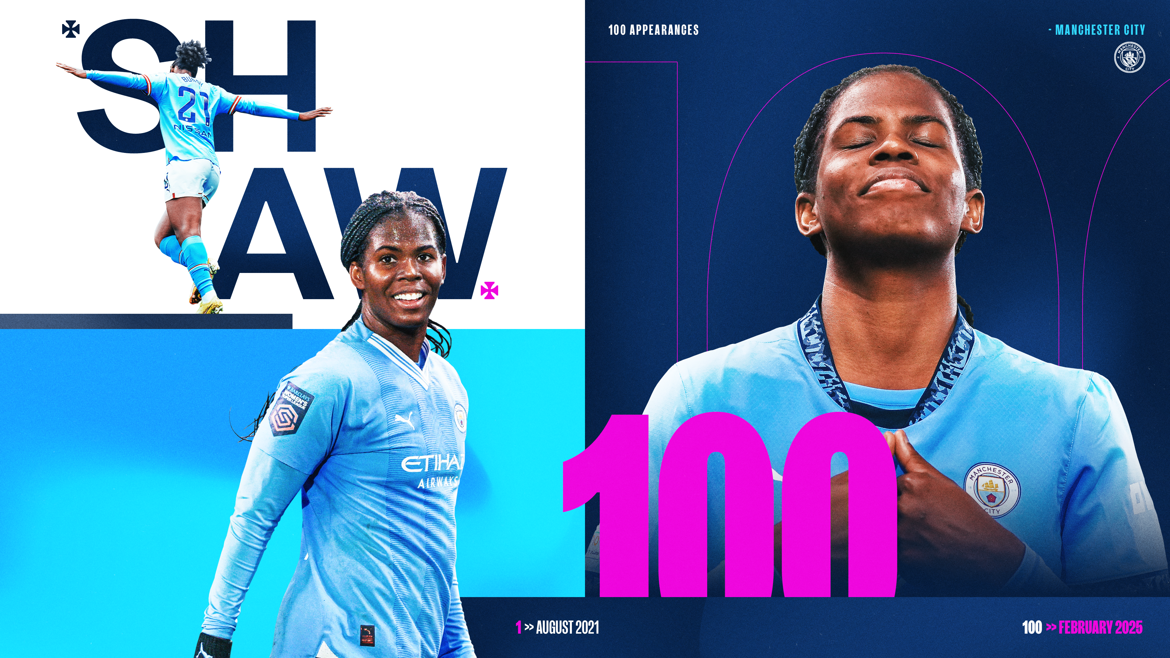 Shaw hits City century