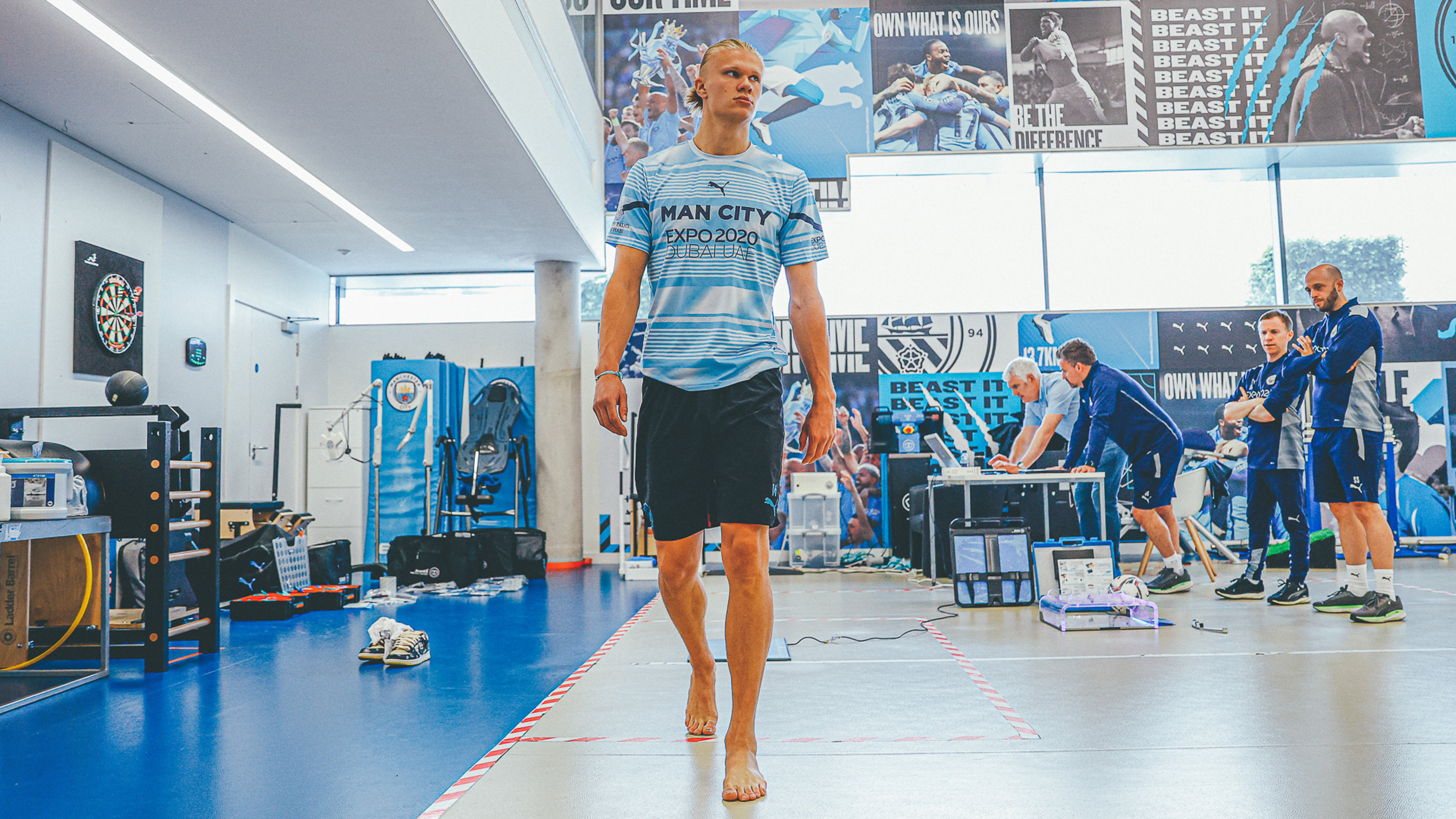 Gallery: Erling Haaland’s first day at City