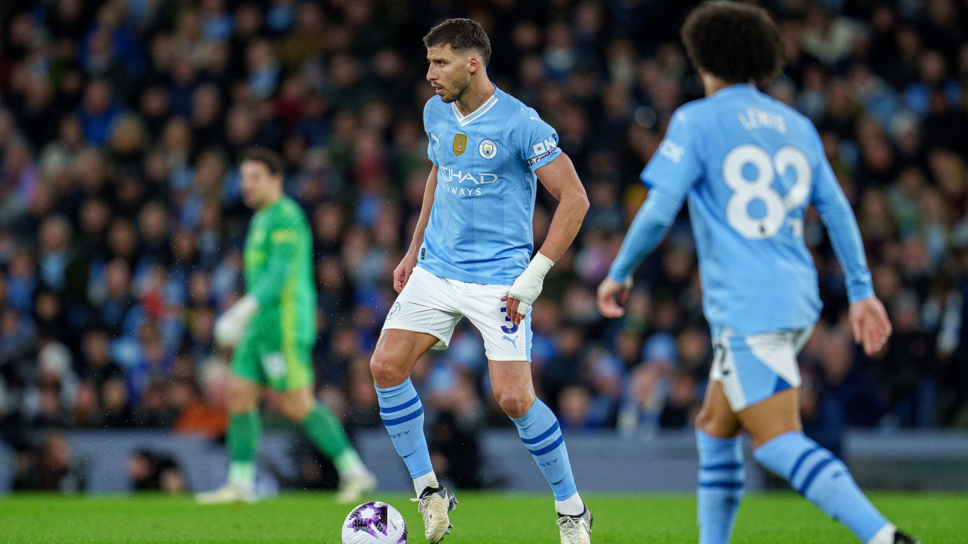 Dias is one of football’s best leaders, says Lewis