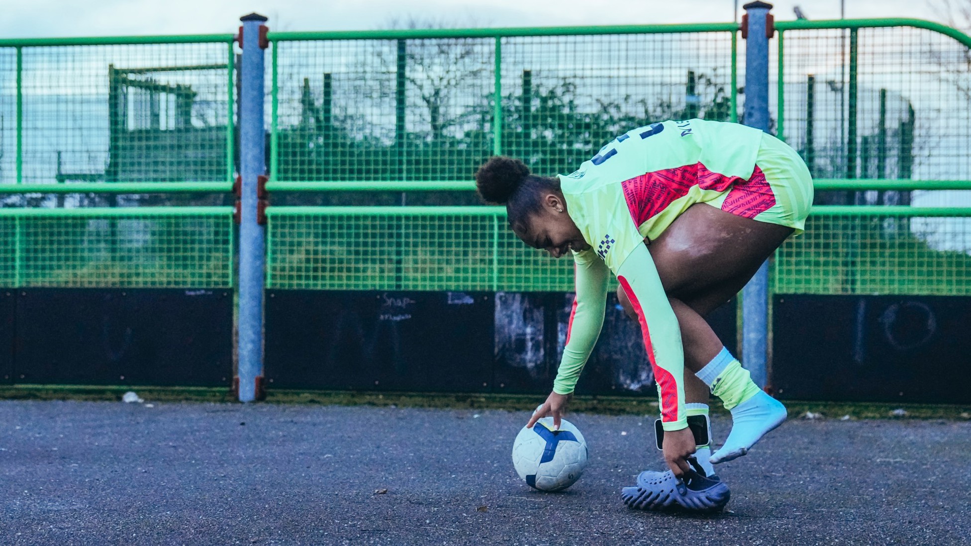 Gallery: A kickabout with Khiara Keating!