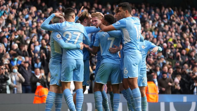 City's impressive Premier League stats for 2021-22 so far