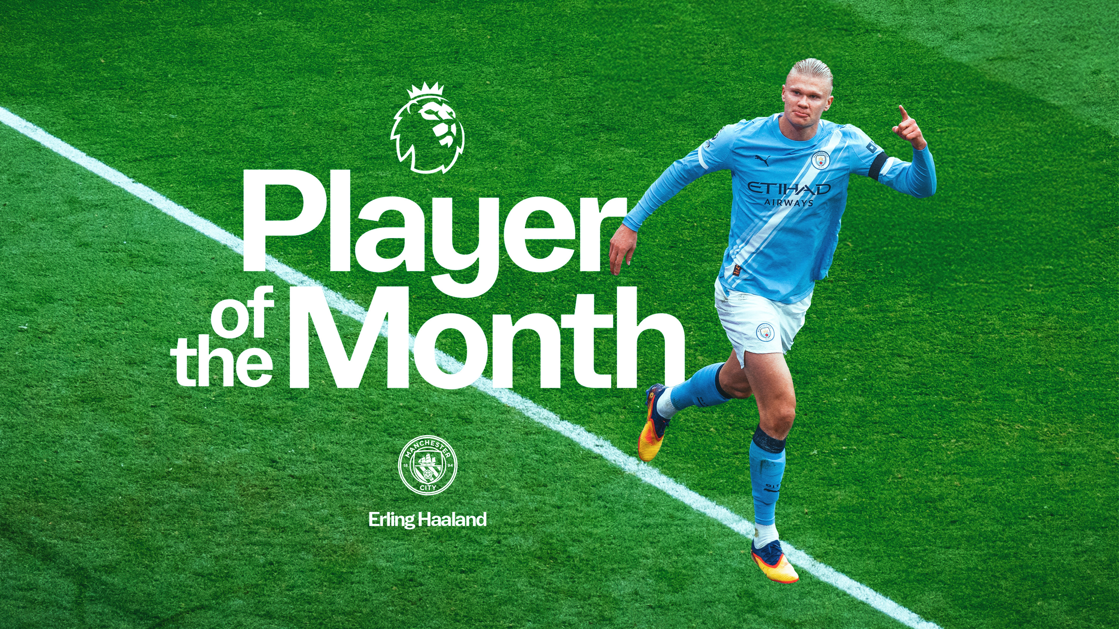 Haaland voted Premier League Player of the Month for September