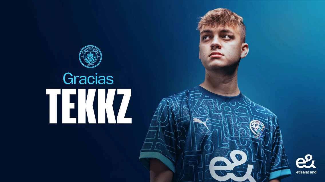 Tekkz cierra su etapa en el Man City Esports
