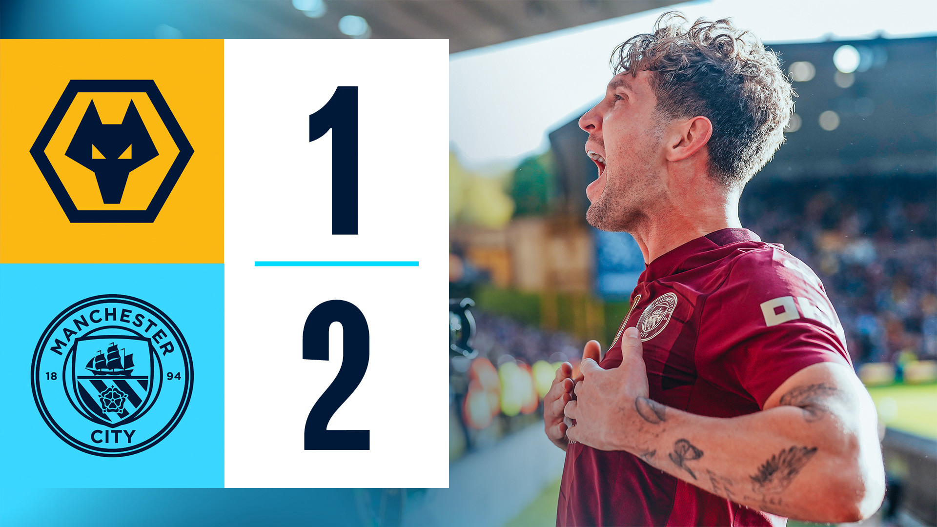 Wolves 1-2 City: resumen breve