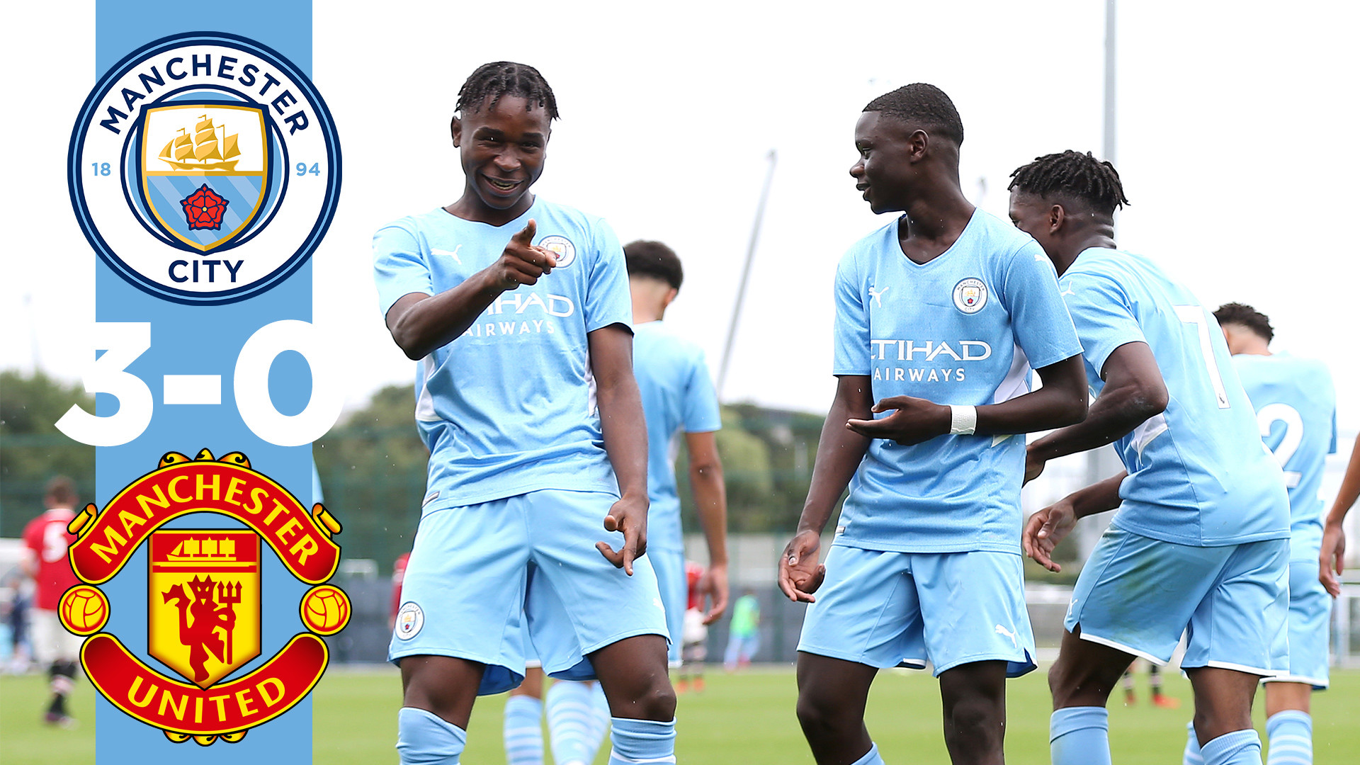 Match Highlights: City U18s 3-0 Manchester United Match Highlights: City U18s 3-0 Manchester United