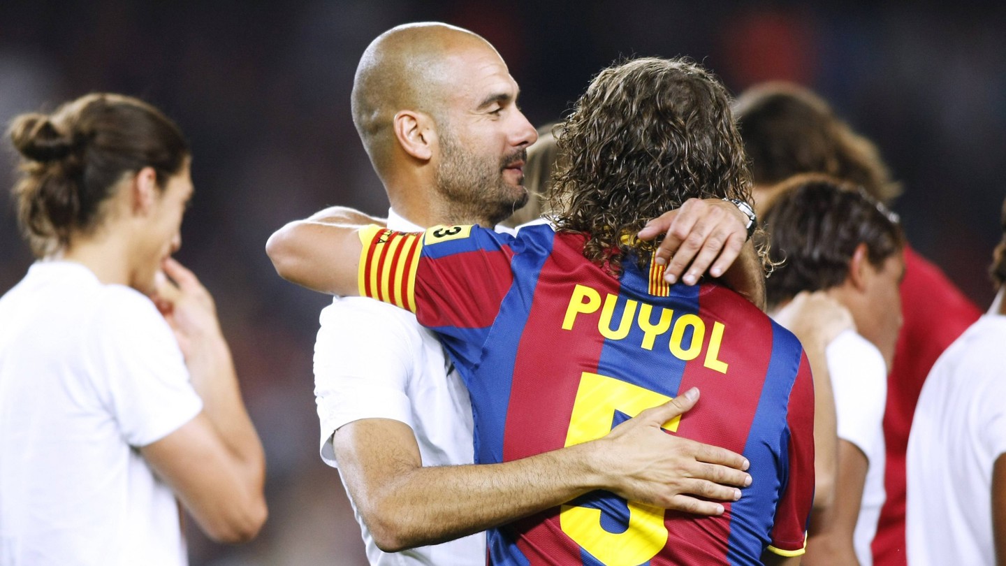 Pep is the best coach by far, says Puyol