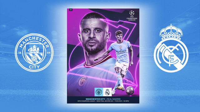 Order your City v Real Madrid programme