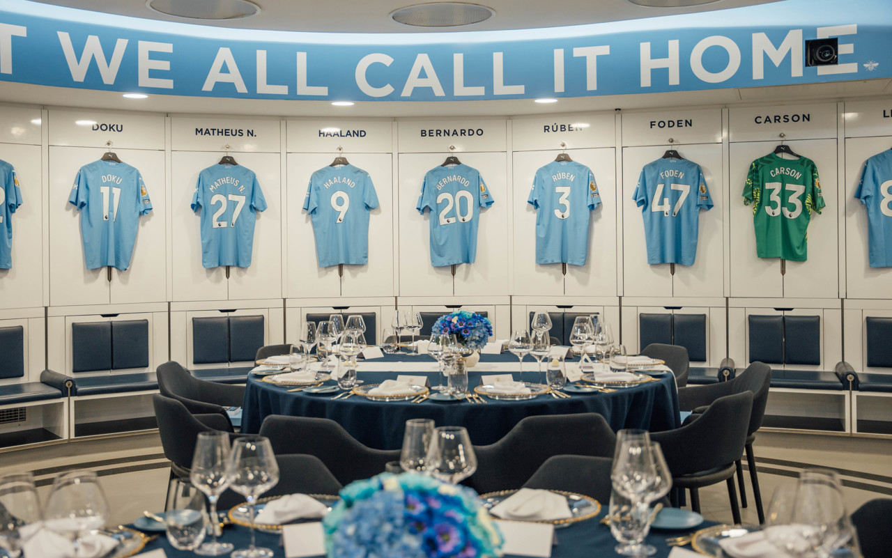 Dressing Room Package | Manchester City F.C.