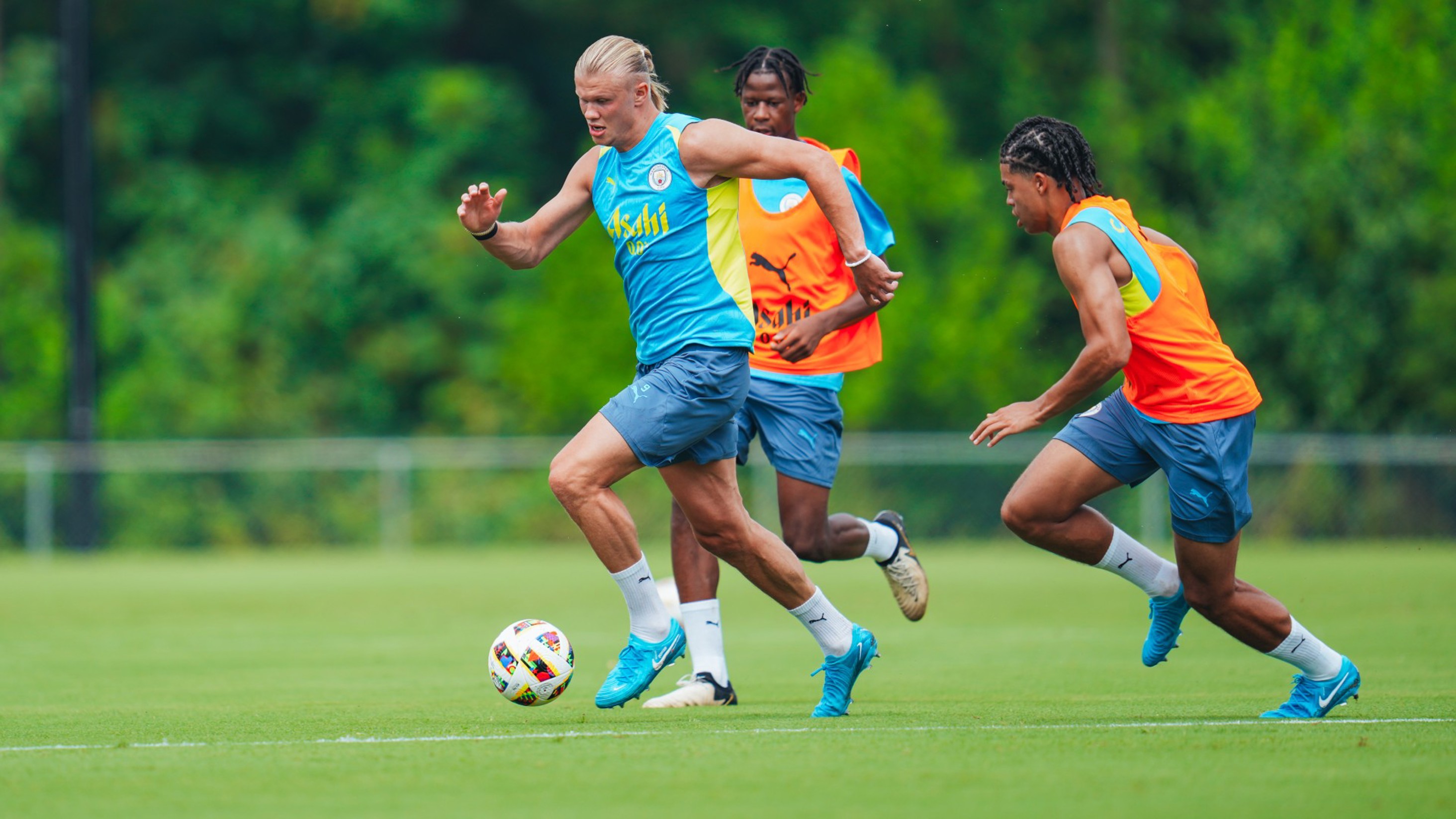 Training: City’s first US Tour session!