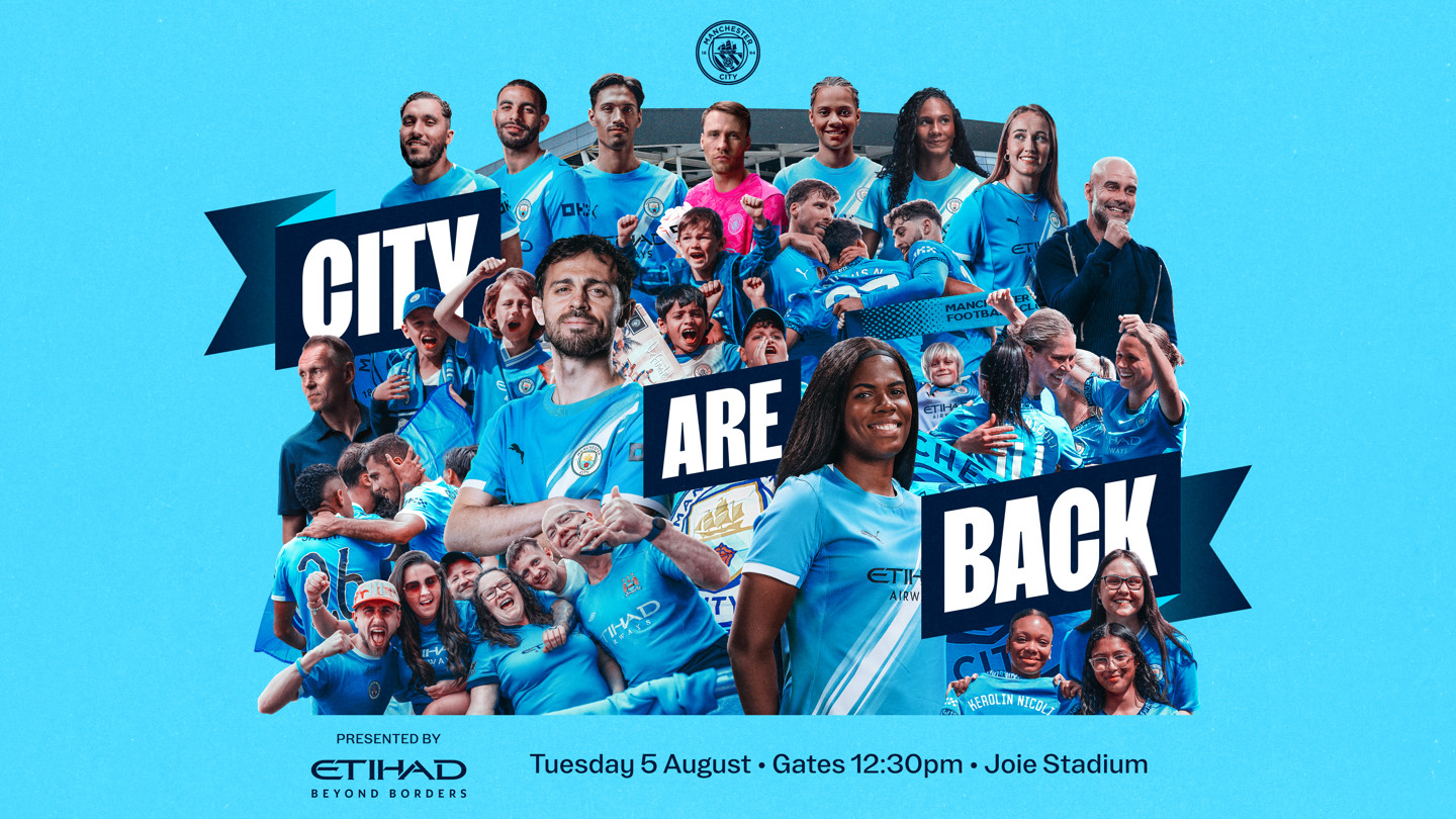 City Are Back: Open Training tickets now on general sale