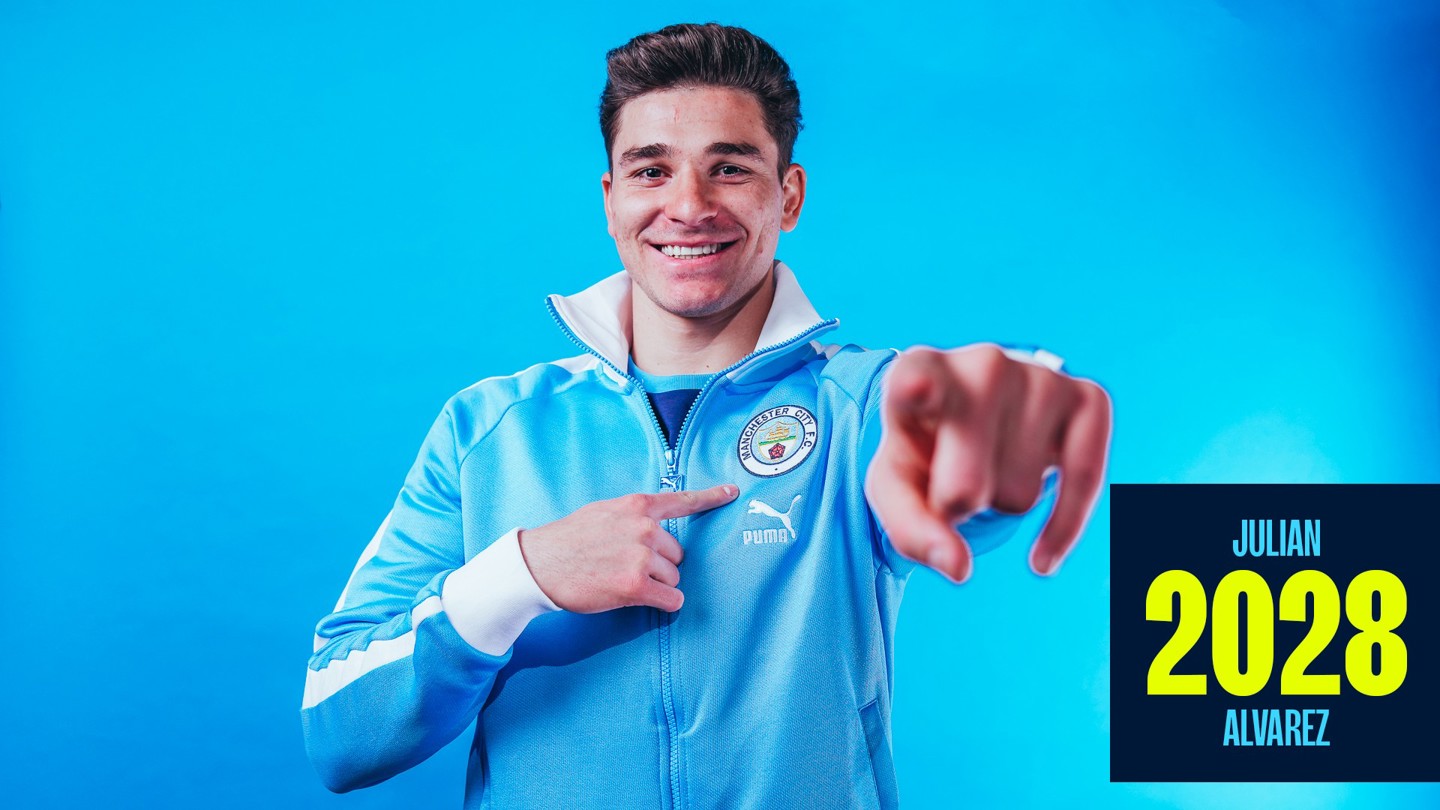 Julian Alvarez’s City career so far in numbers