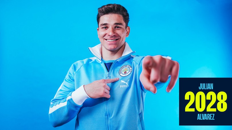 Julian Alvarez’s City career so far in numbers