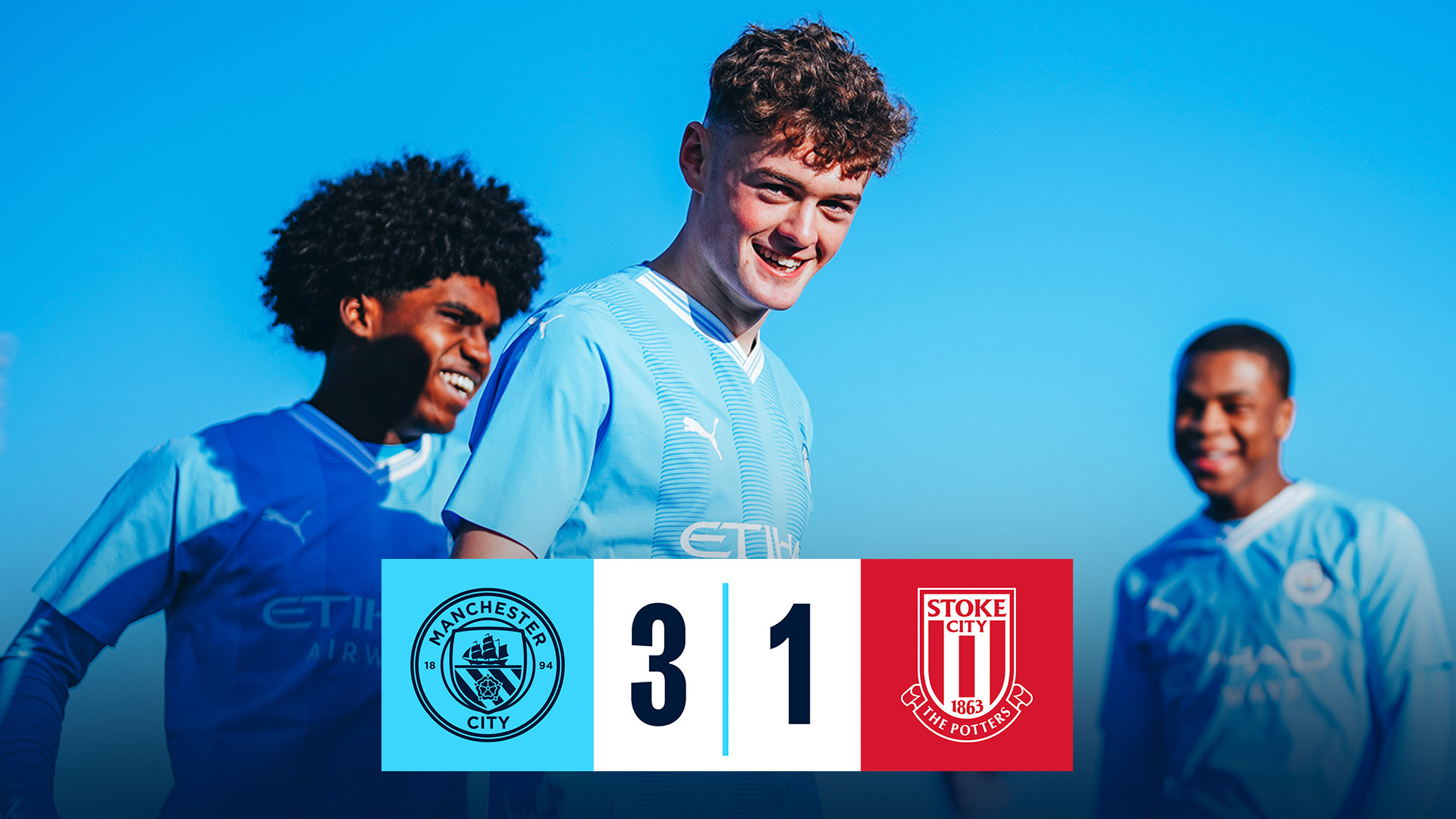 Short highlights: City Under-18s 3-1 Stoke