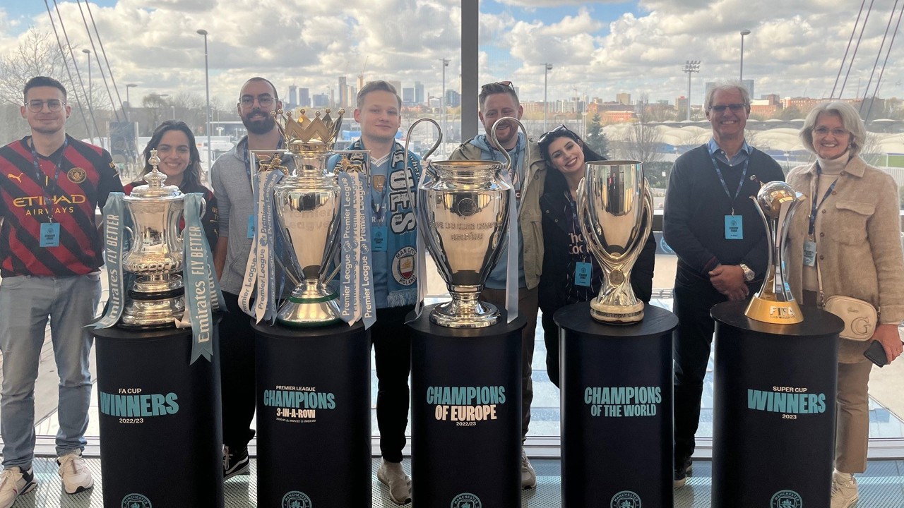 OSC winners enjoy dream trip to Etihad clash