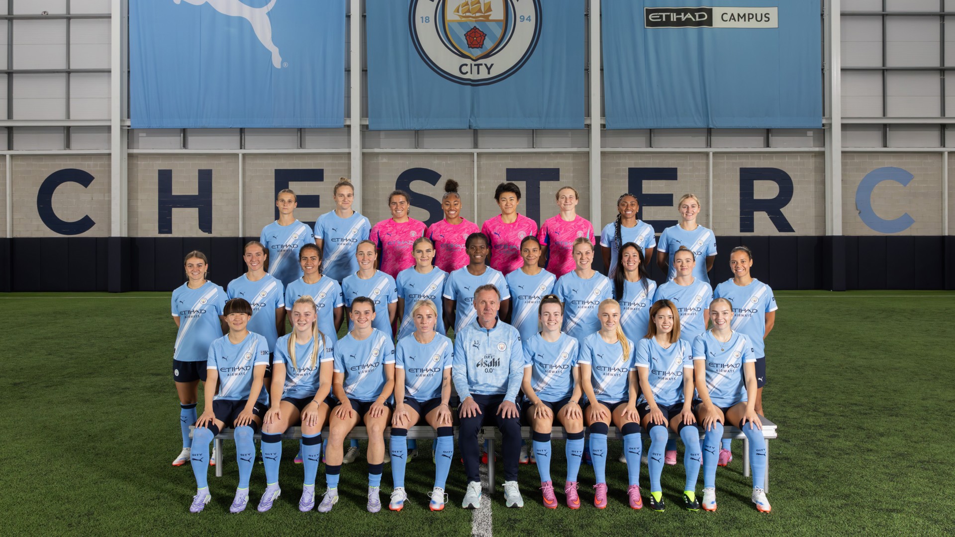 La foto oficial del Manchester City Women para la temporada 25/26