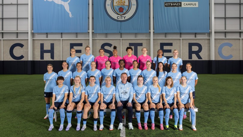 City’s Official 2025/26 Squad Photo