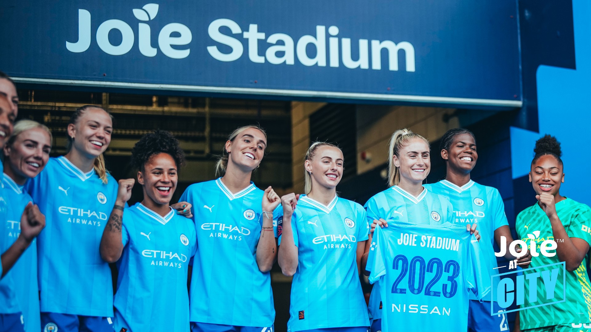 Gallery: City squad unveil the Joie Stadium!