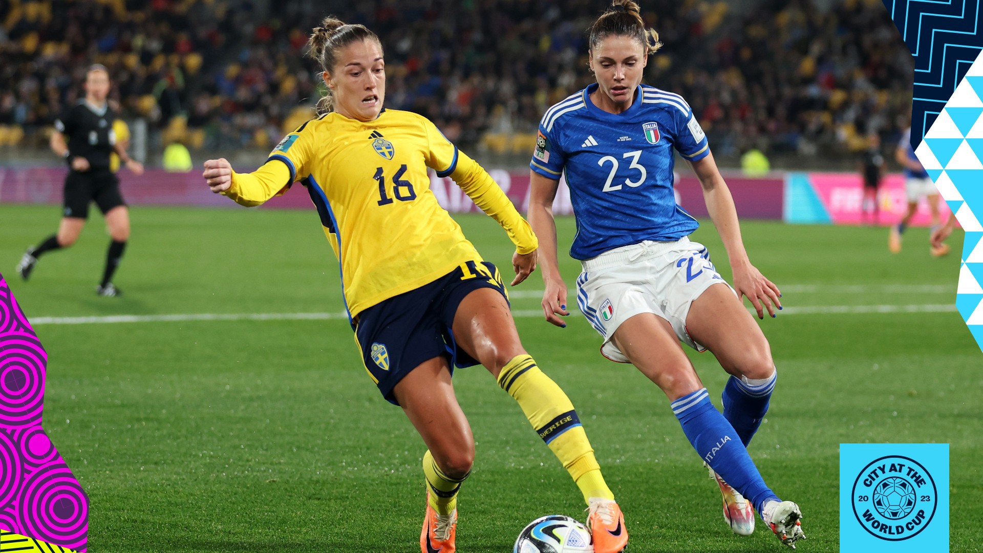 Angeldahl features in Sweden’s five-star performance against Italy