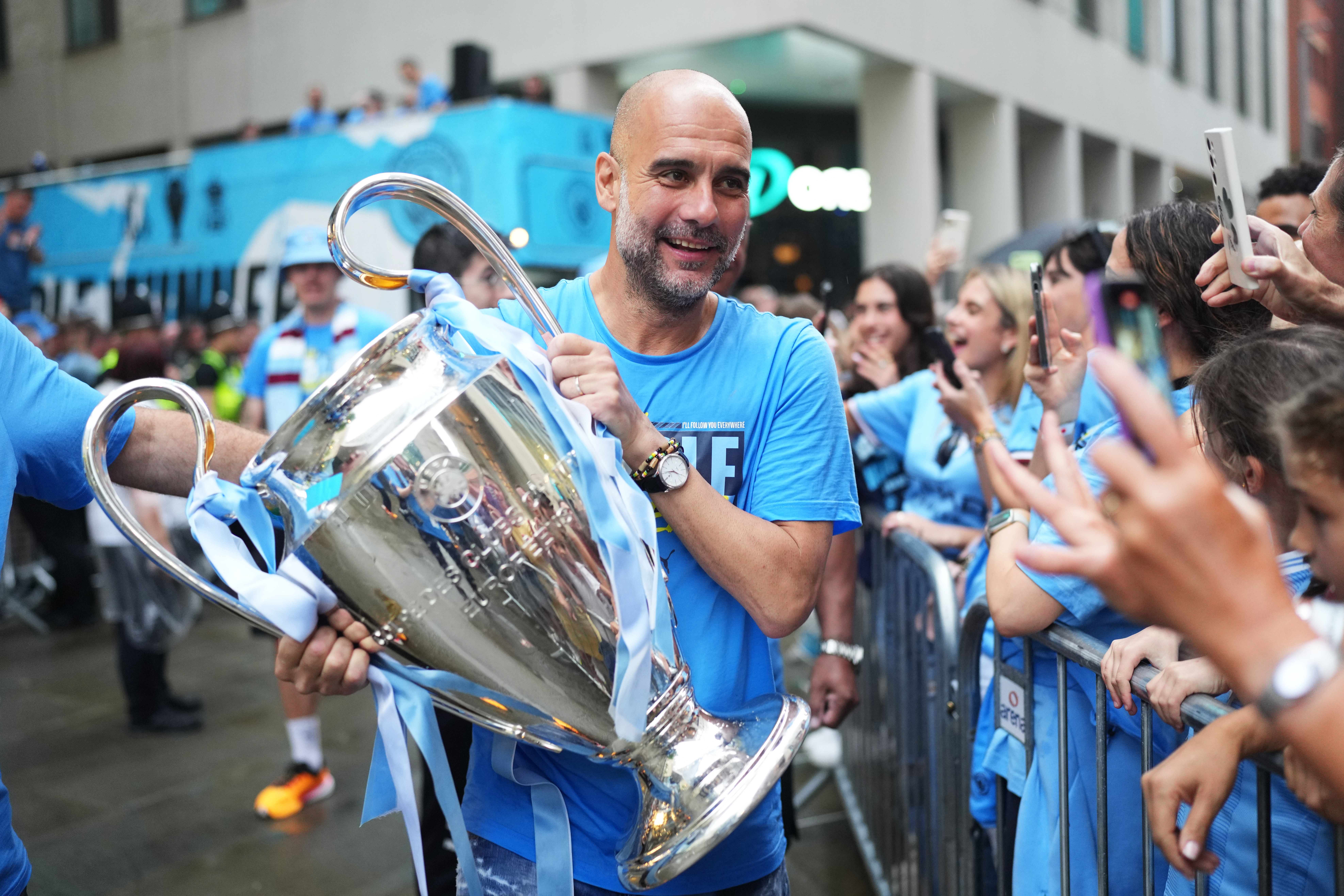 Pep’s City trophies so far