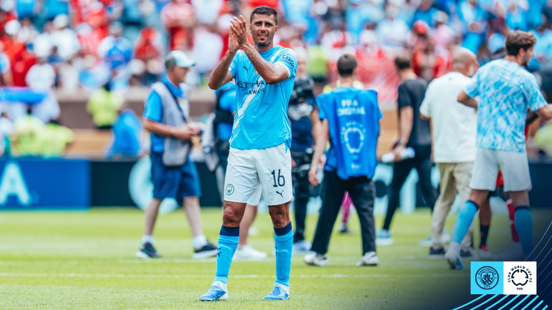 Rodri: I feel strong and so happy to be back playing for City