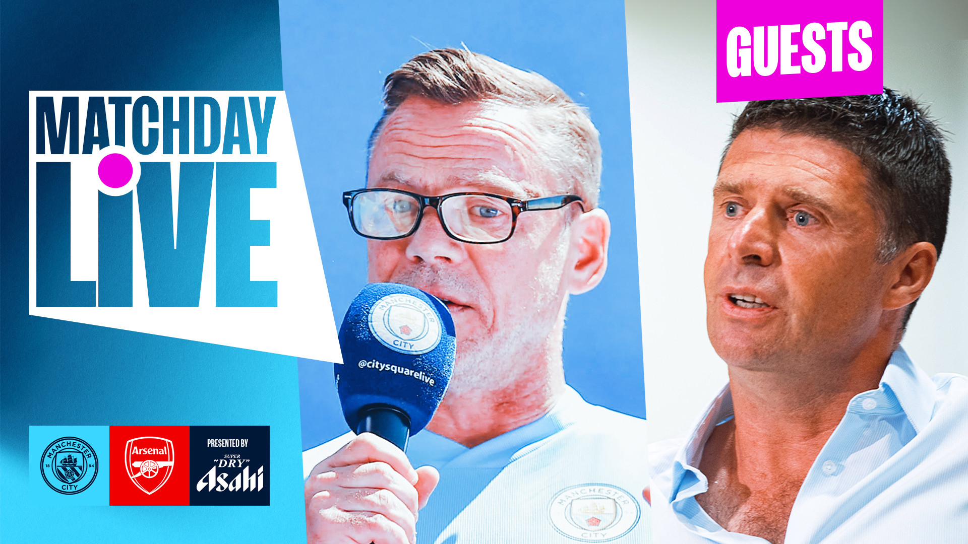 City v Arsenal: Niall Quinn our star guest on Matchday Live