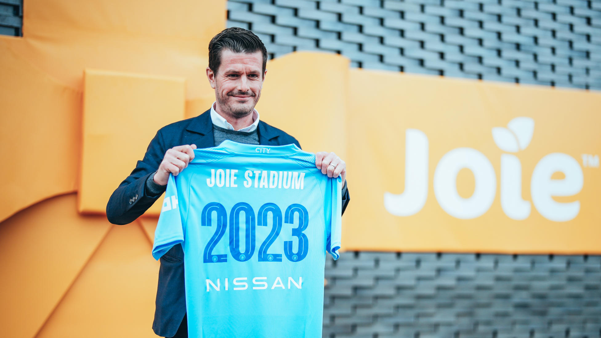 Gallery: City squad unveil the Joie Stadium!