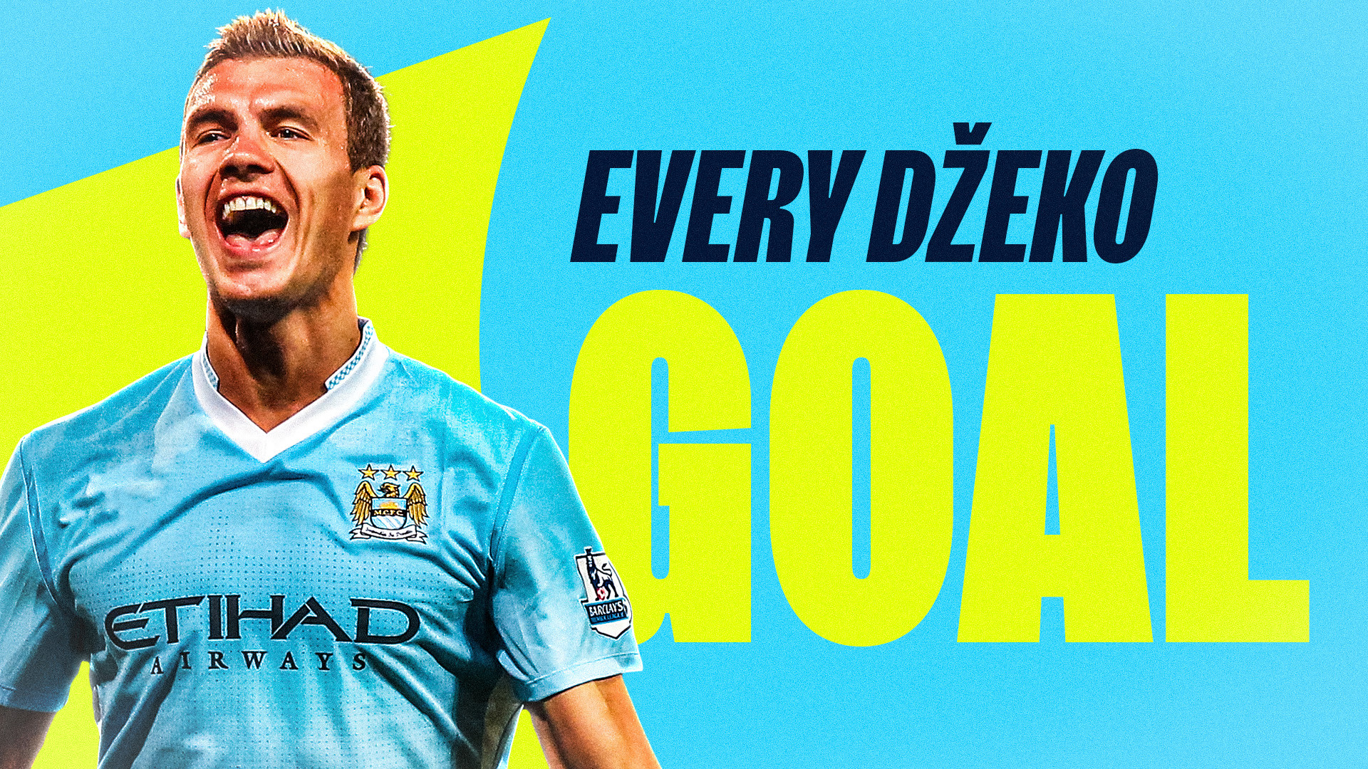 Every Edin Dzeko goal for City