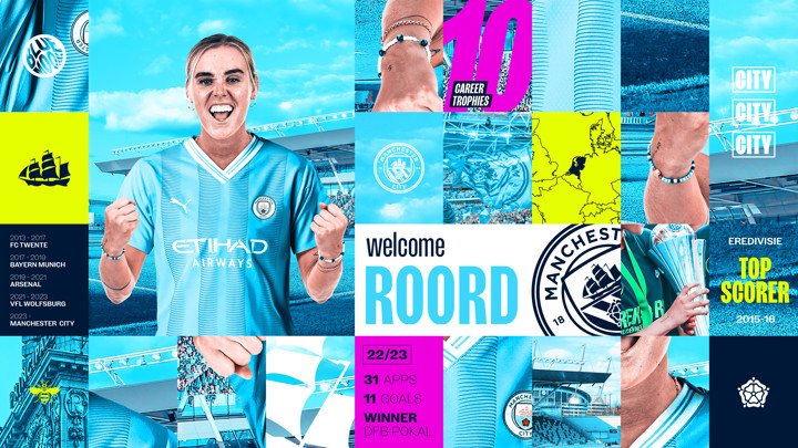 Jill Roord signs for City