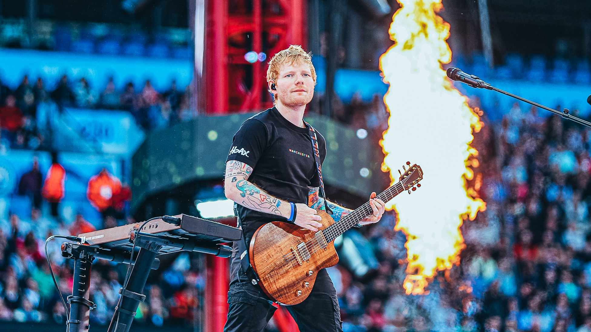 Gallery: Ed Sheeran opens at the Etihad