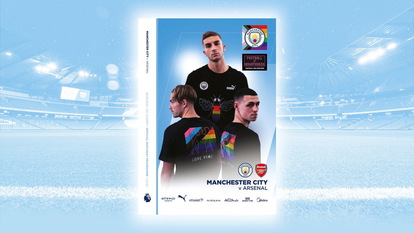 Arsenal matchday programme - order now