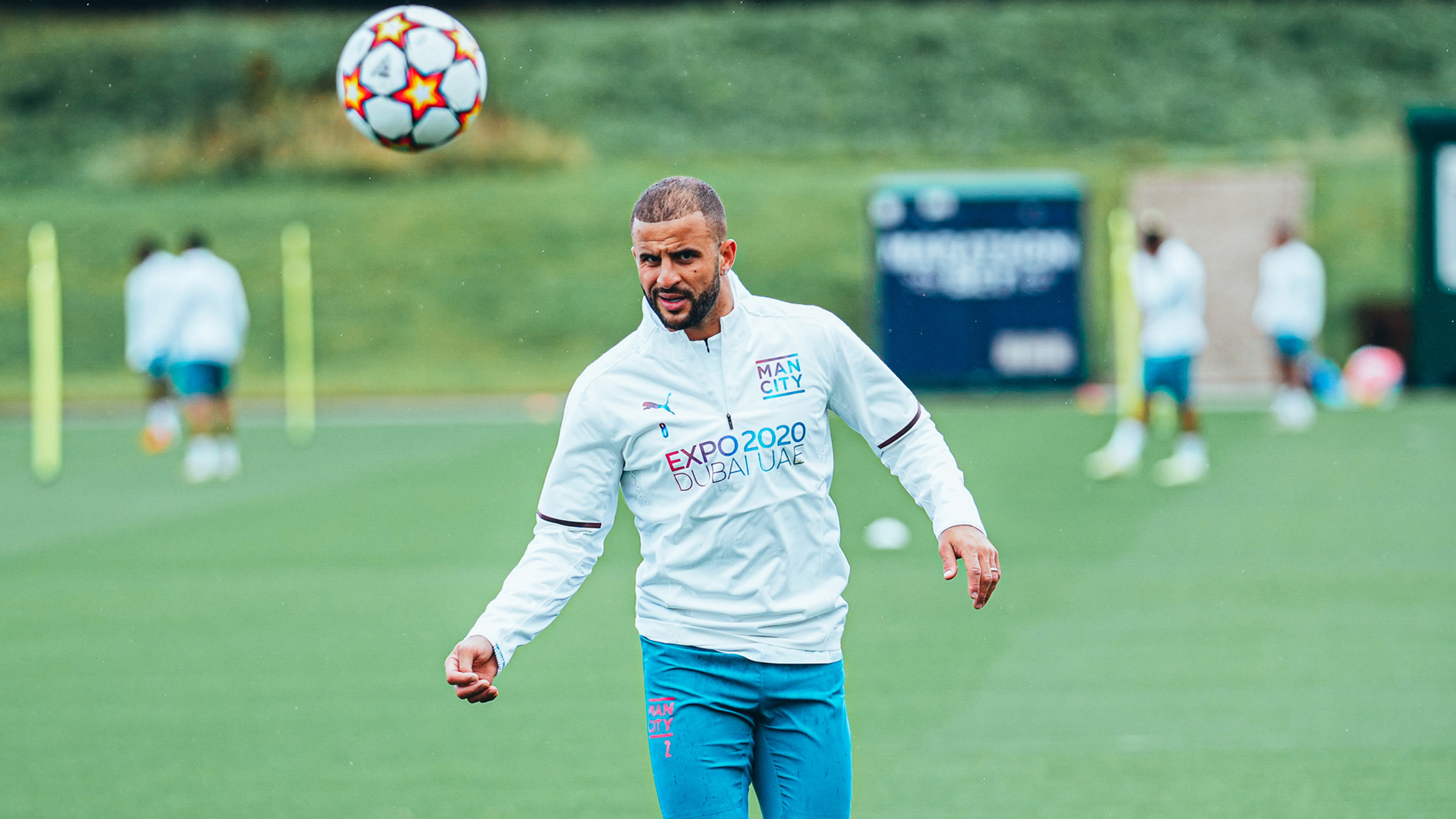 Training: City focused and ready for PSG test