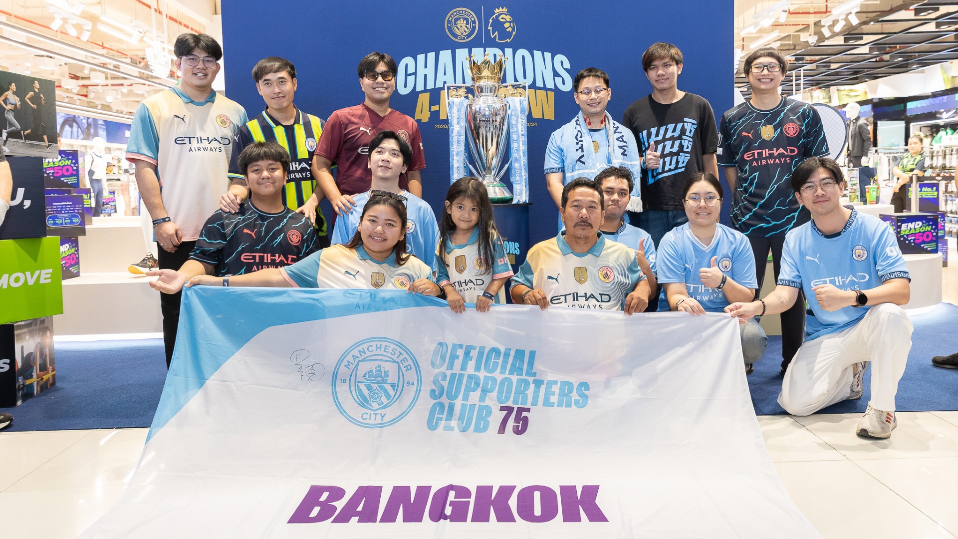 Bangkok OSC surprised with Premier League trophy