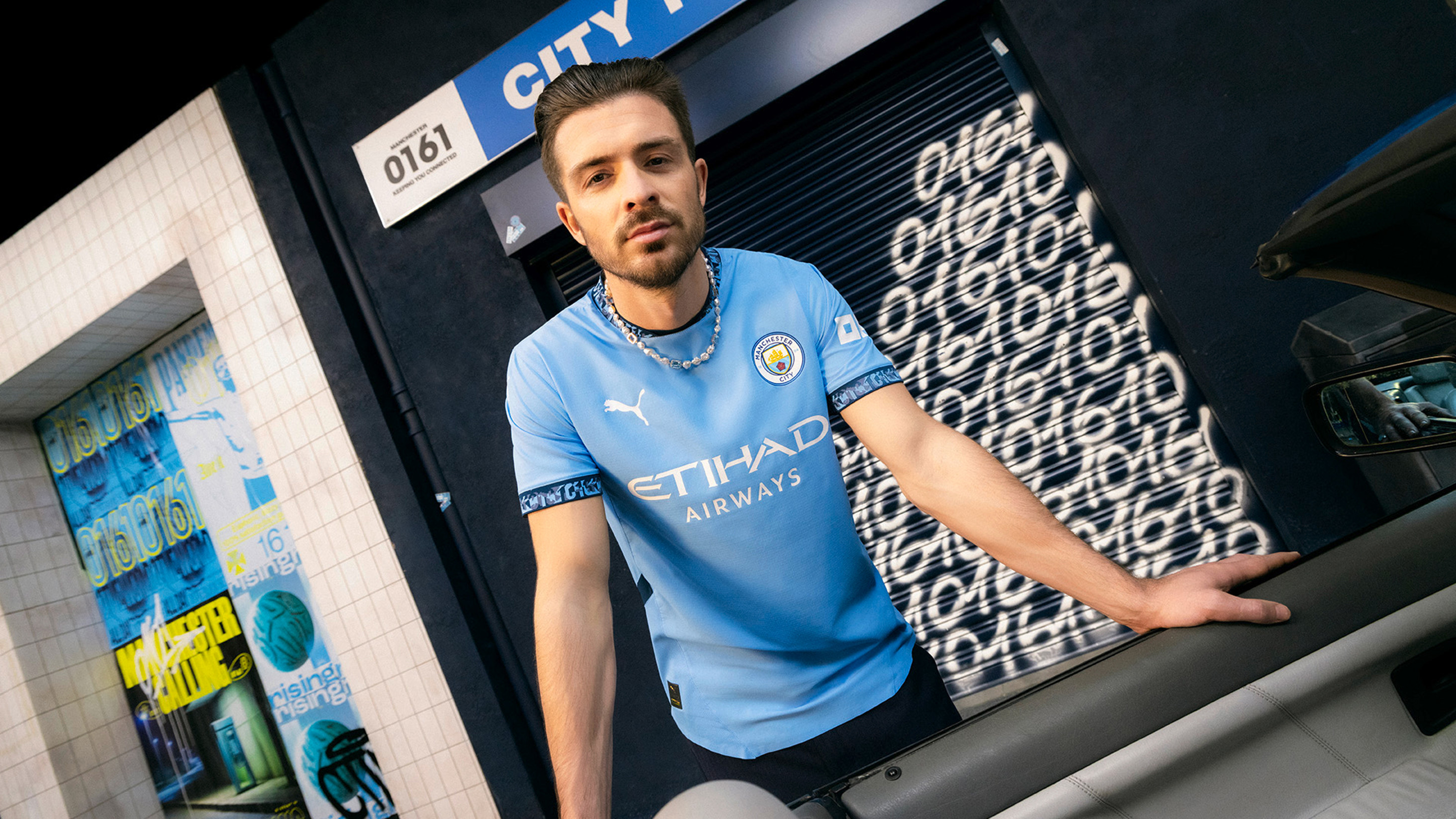 Gallery: Players try on our new PUMA 2024/25 home kit
