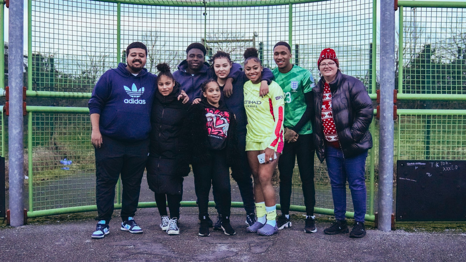 Gallery: A kickabout with Khiara Keating!