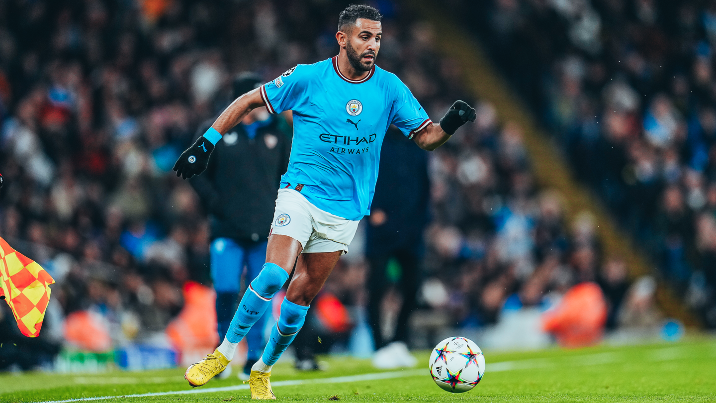 Mahrez on the scoresheet in friendly draw