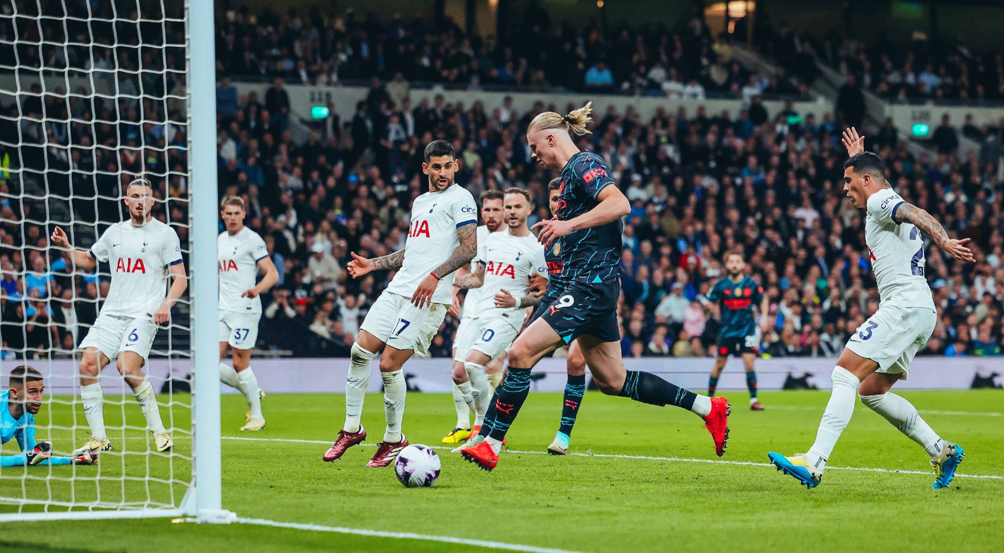 Gallery: Haaland hands City vital victory at Spurs