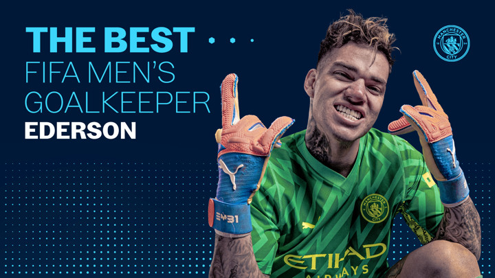 Ederson named The Best FIFA Men’s Goalkeeper