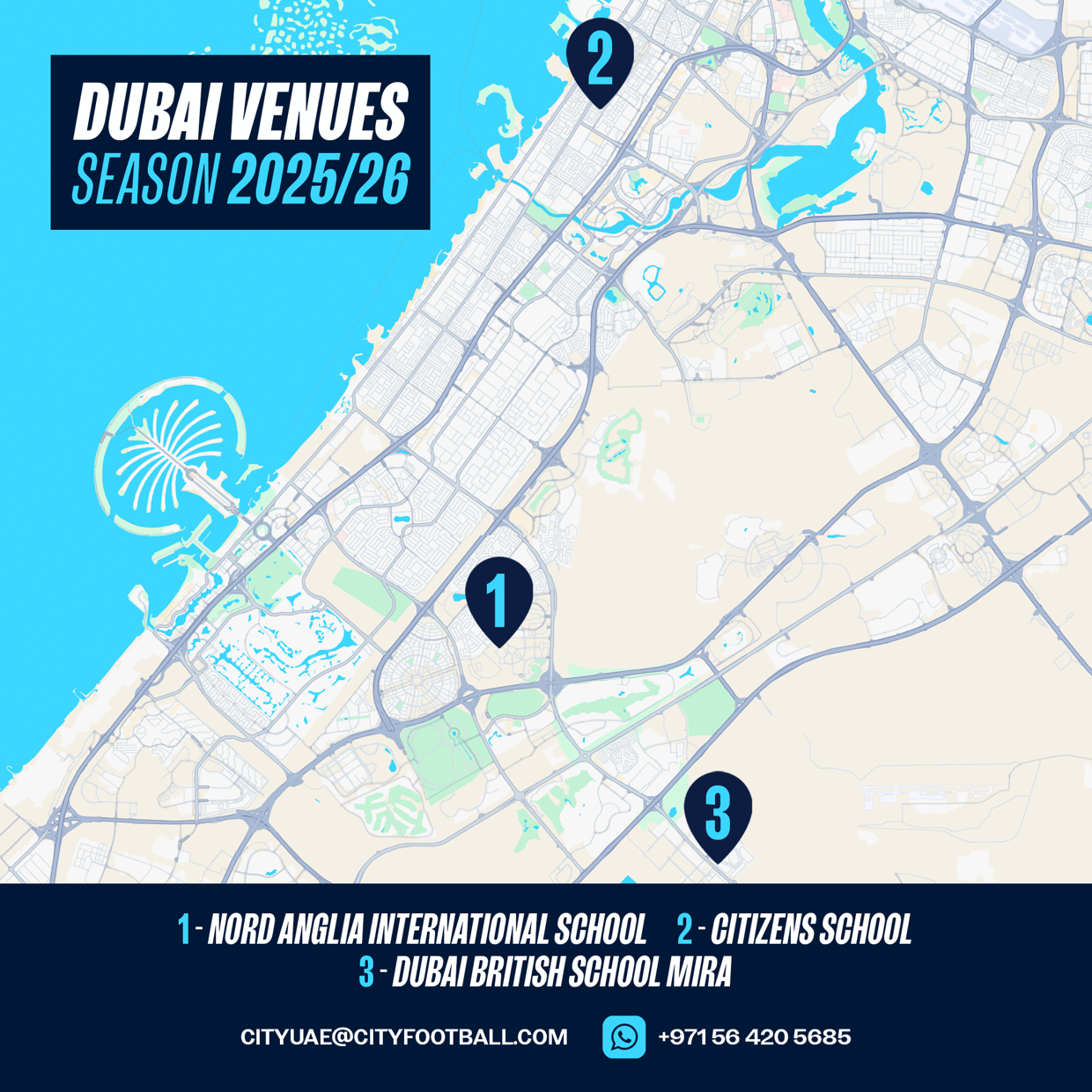 Manchester City Football Schools | United Arab Emirates