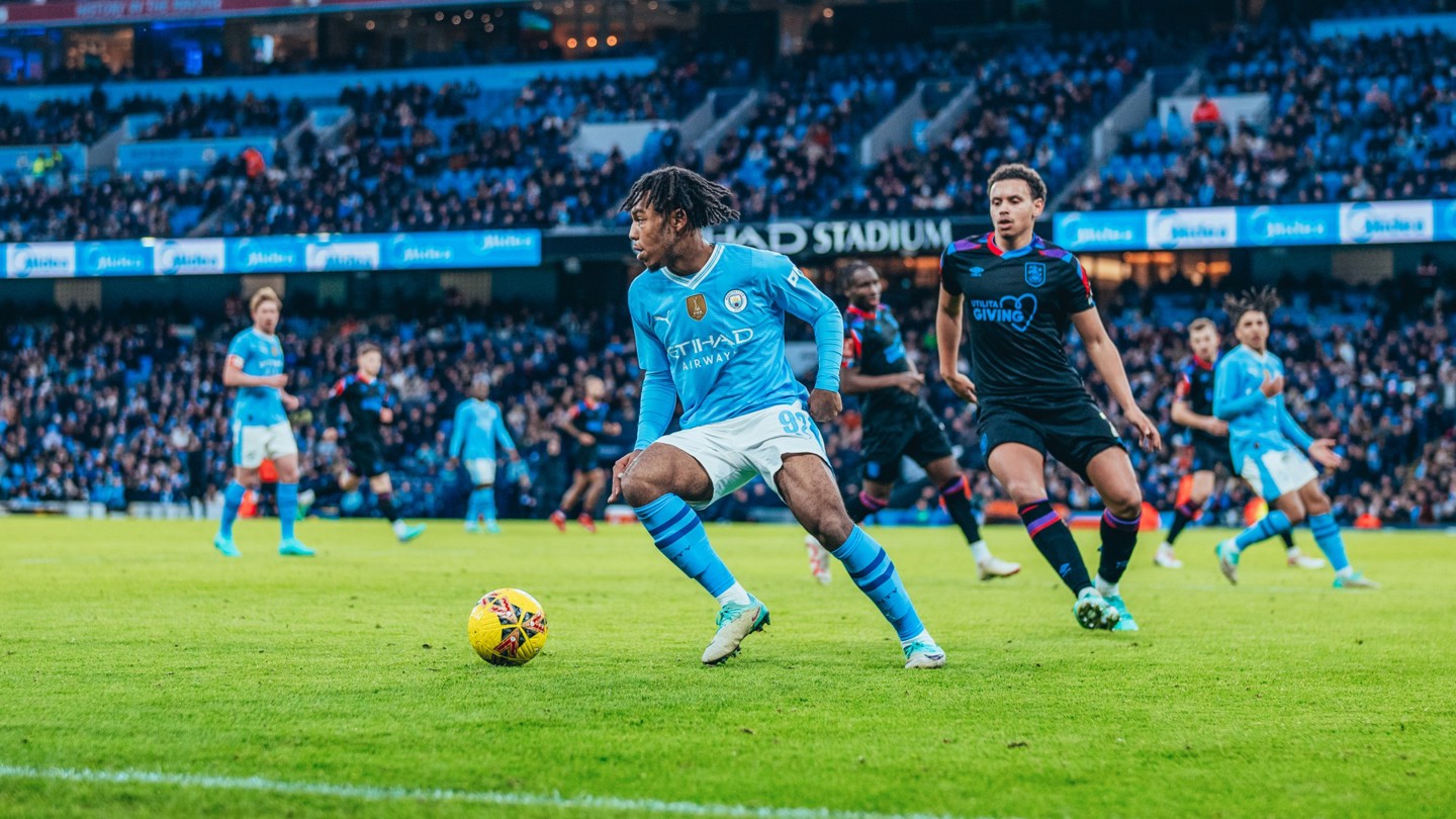 Hamilton relishing learning from City's first team squad